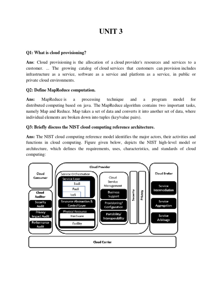 CC Notes UNIT 3 | PDF | Computers