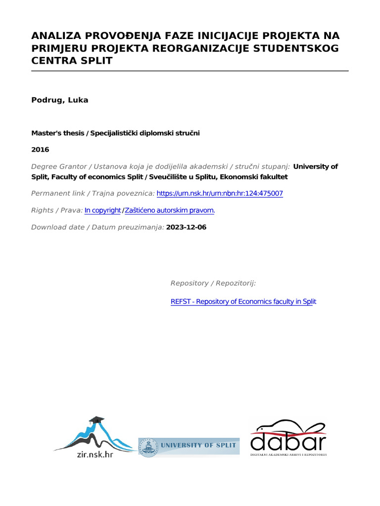 Podrug Luka Efst 2016 Speci Struc | PDF