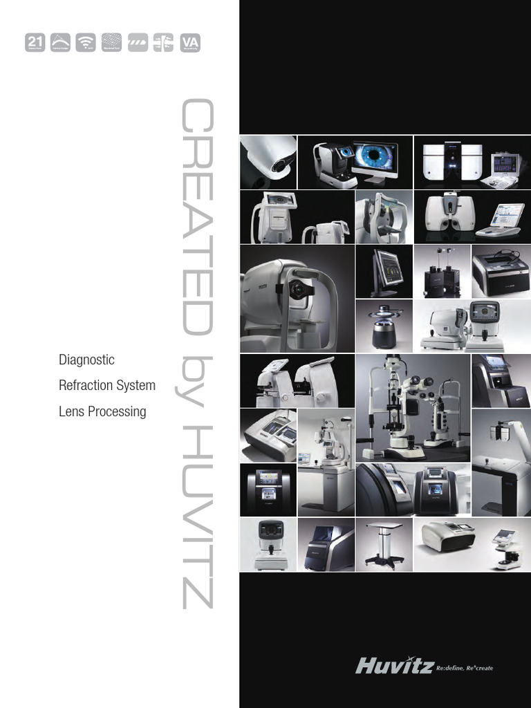 Huvitz Comprehensive Catalog Eng 220819 | PDF | Retina | Visual Acuity