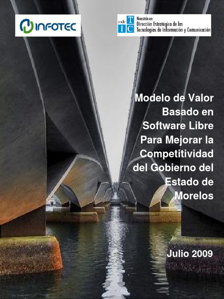 Modelo de Valor Software Libre Morelos Version Final | PDF