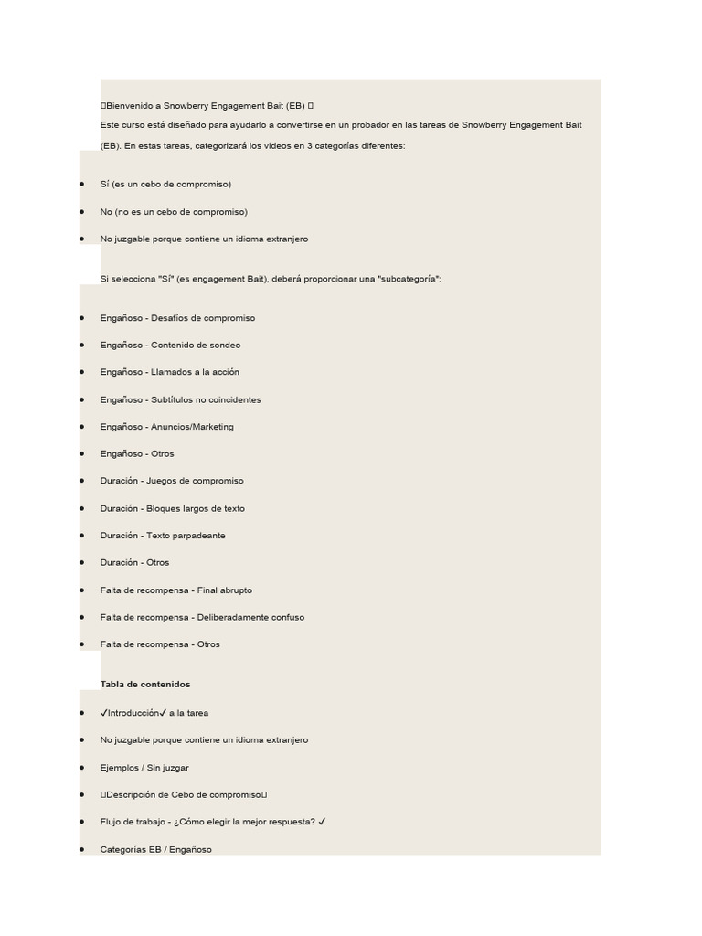 Curso sobre Snowberry Engagement Bait | PDF | Informática