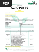 Ficha Técnica de ACRAMITE® 50 WS | PDF