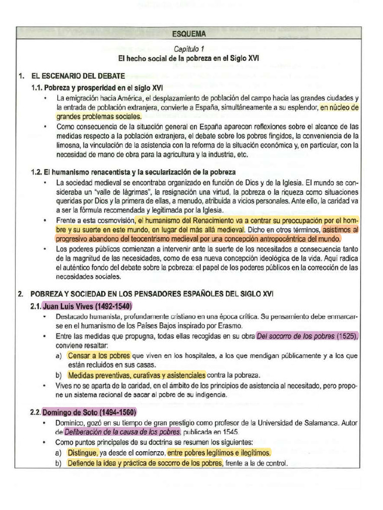 Resumen Libro Introducción Servicios Sociales TEMA 1 (Subrayado) UNED | PDF