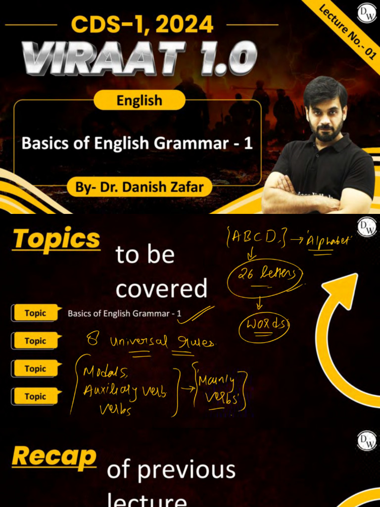 English 01 Class Notes Pdf 2927