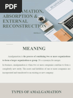 Amalgamation of Companies Theory | PDF