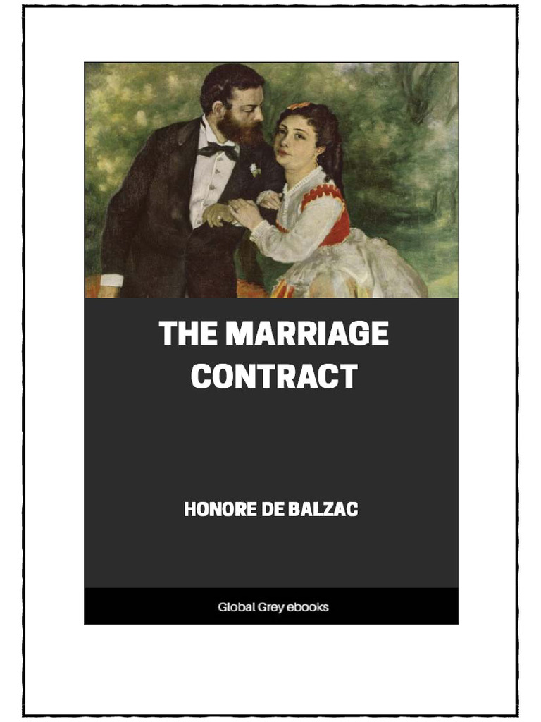 Marriage Contract | PDF