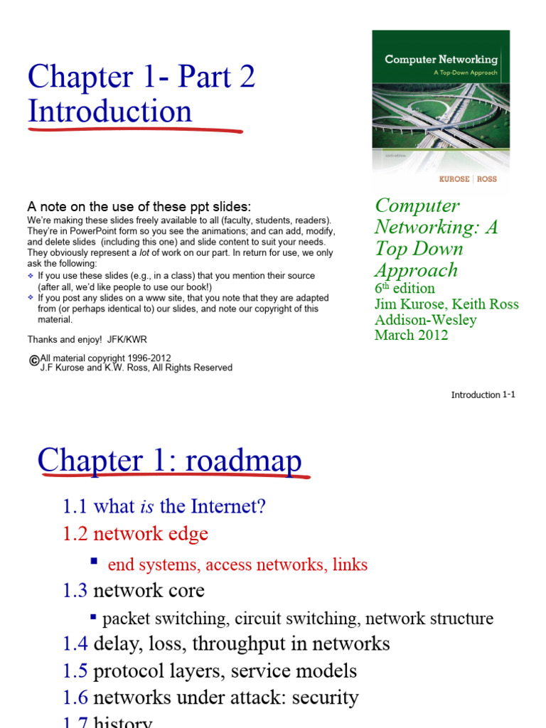 Chapter1 Part2 | PDF | Computer Network | Internet Service Provider