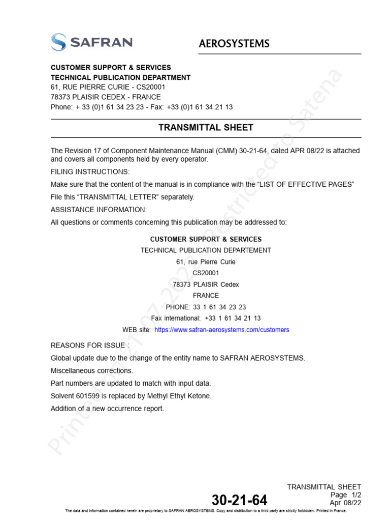 30 21 64 Rev.17 Pneumatic de Icers | PDF | Information Science