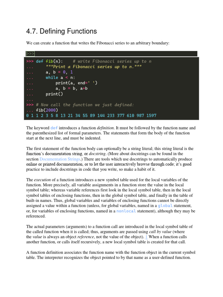 Tut On Functions Pdf Parameter Computer Programming Method Computer Programming 2834