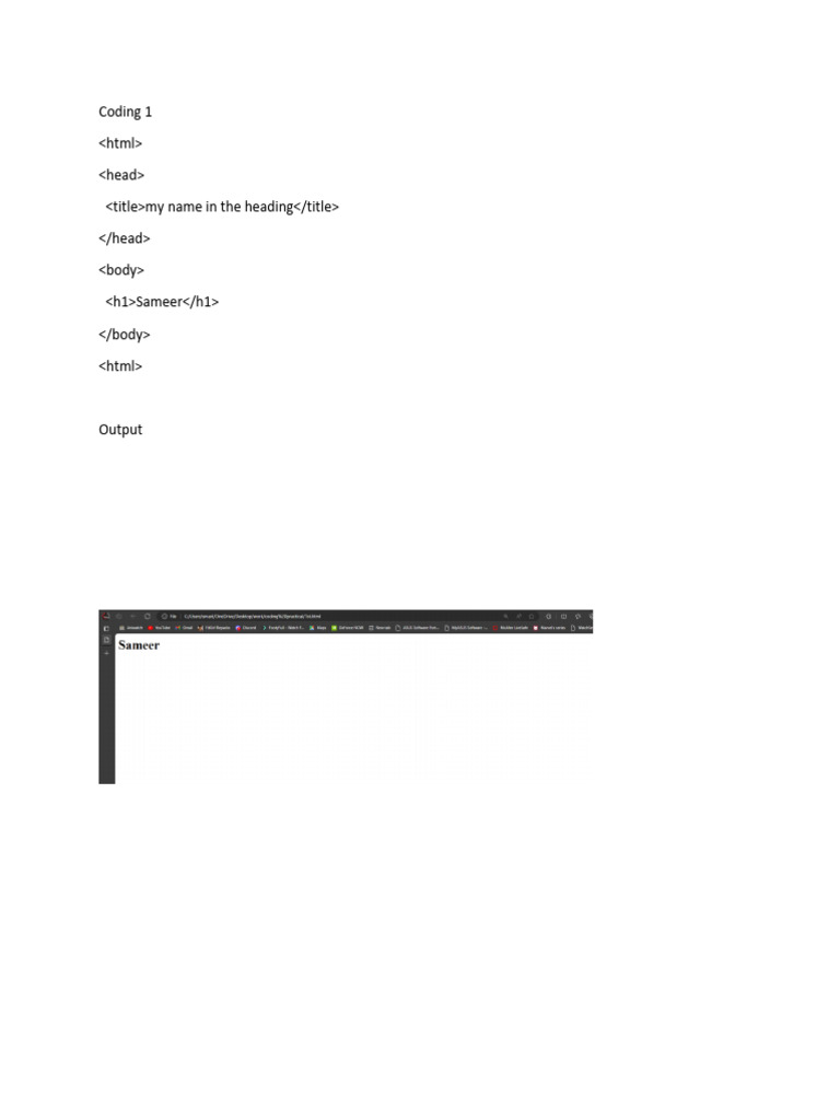Random Computer Coding Idk Why | PDF | Non Breaking Space | Html Element