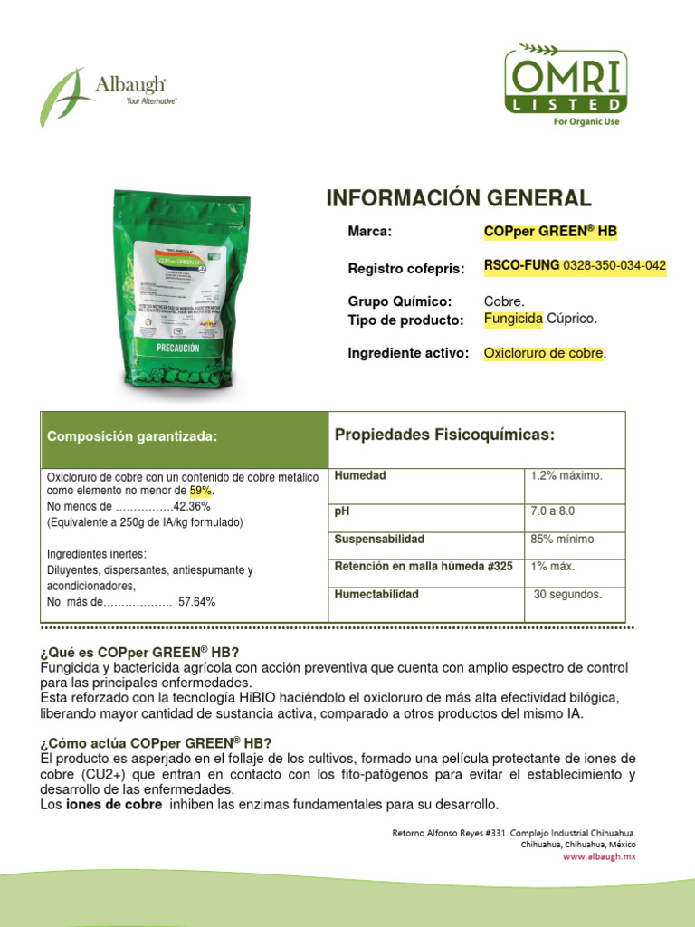 34 COPper - GREEN - HB | PDF | Agua