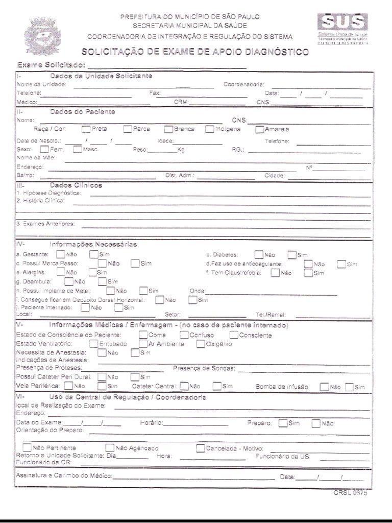 Apoio Ao Diagnostico Sus Brasil | PDF