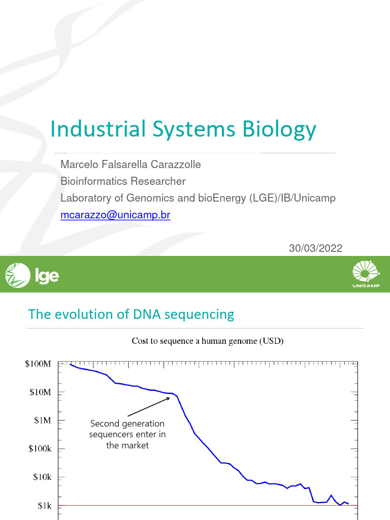 aula_01 | PDF | Yeast | Bioinformatics