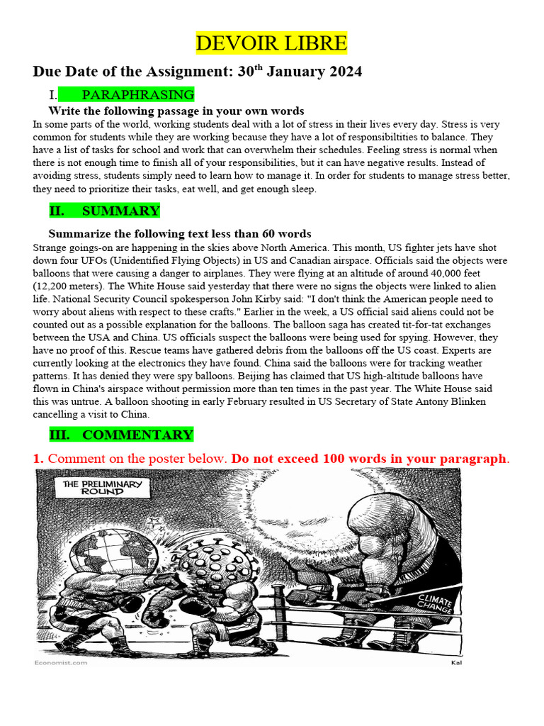 Devoir Libre | PDF | Divorce | Marriage