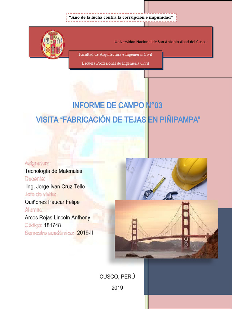 Tejas Piñipampa | PDF | Techo | Materiales de construcción