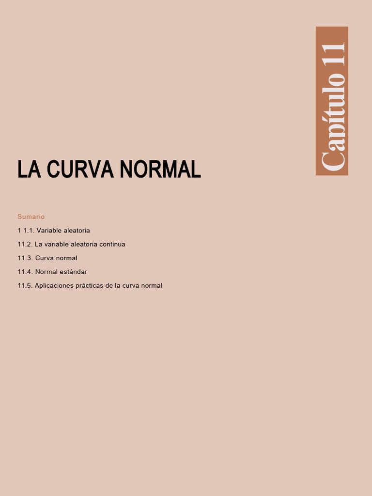 Capítulo 11. La Curva Normal (455-489) | Descargar gratis PDF | Teoría ...