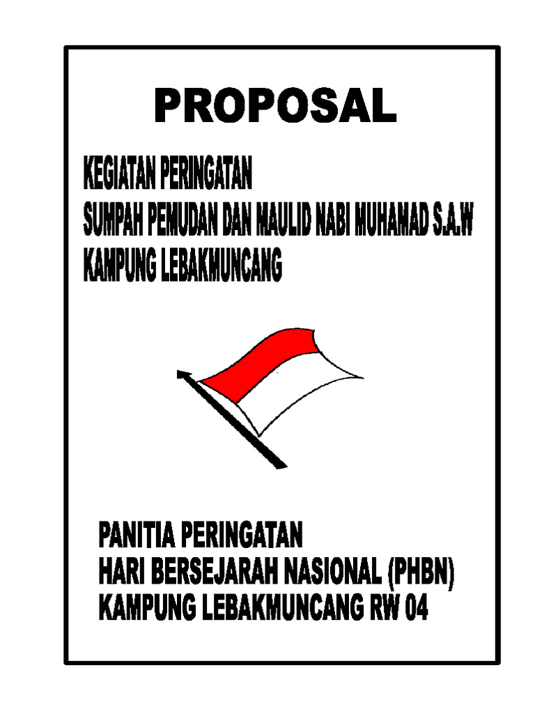 Jilid Proposal PHBN 71 | PDF