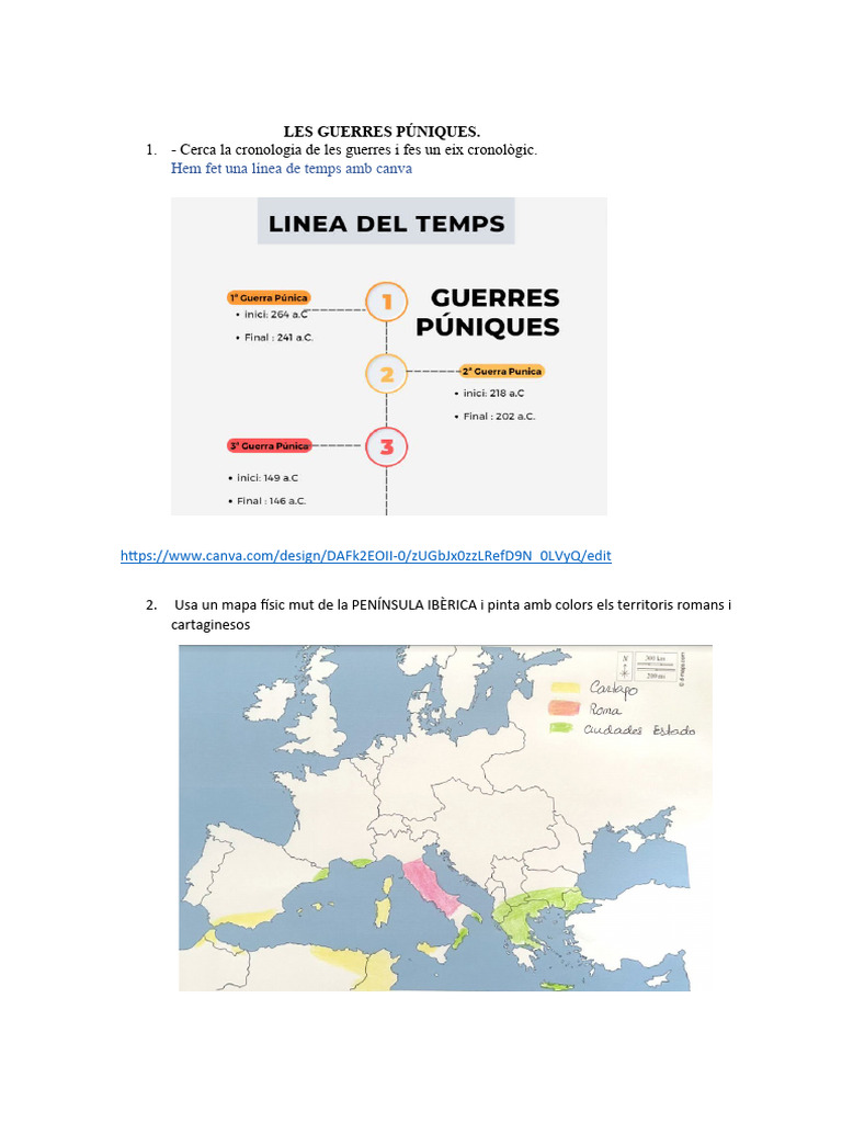 RESUMEN LES GUERRES PÚNIQUES Ok | PDF