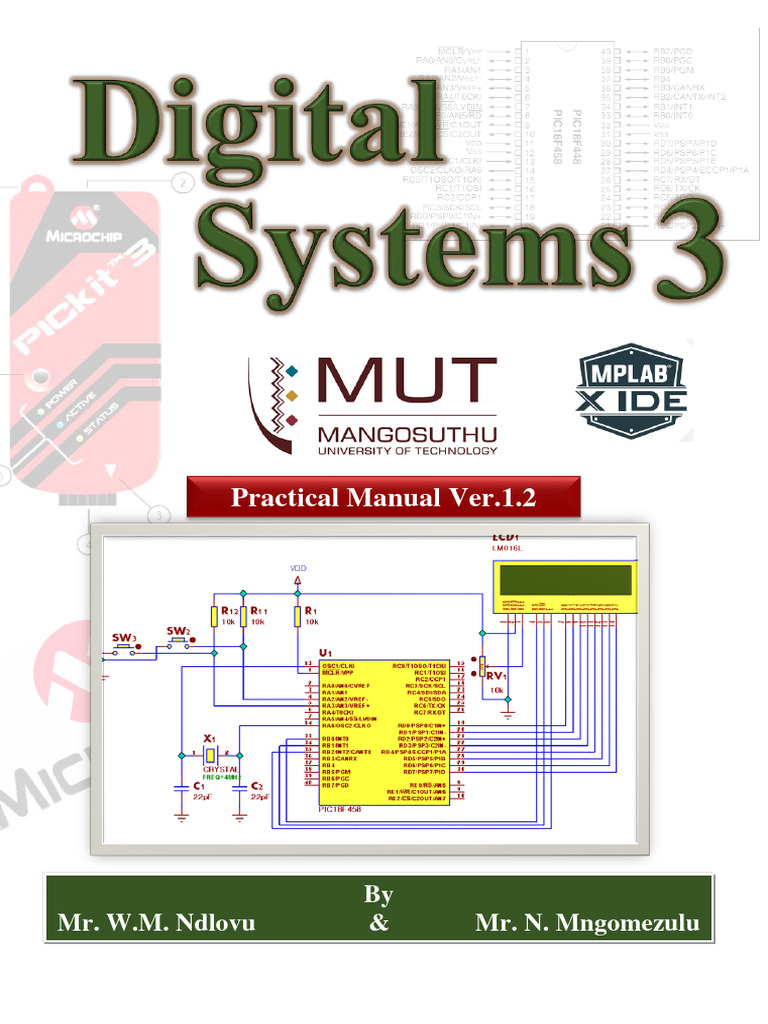 Digital Systems III Practical Manual - Ver1.2 | PDF | Microcontroller | Icon (Computing)