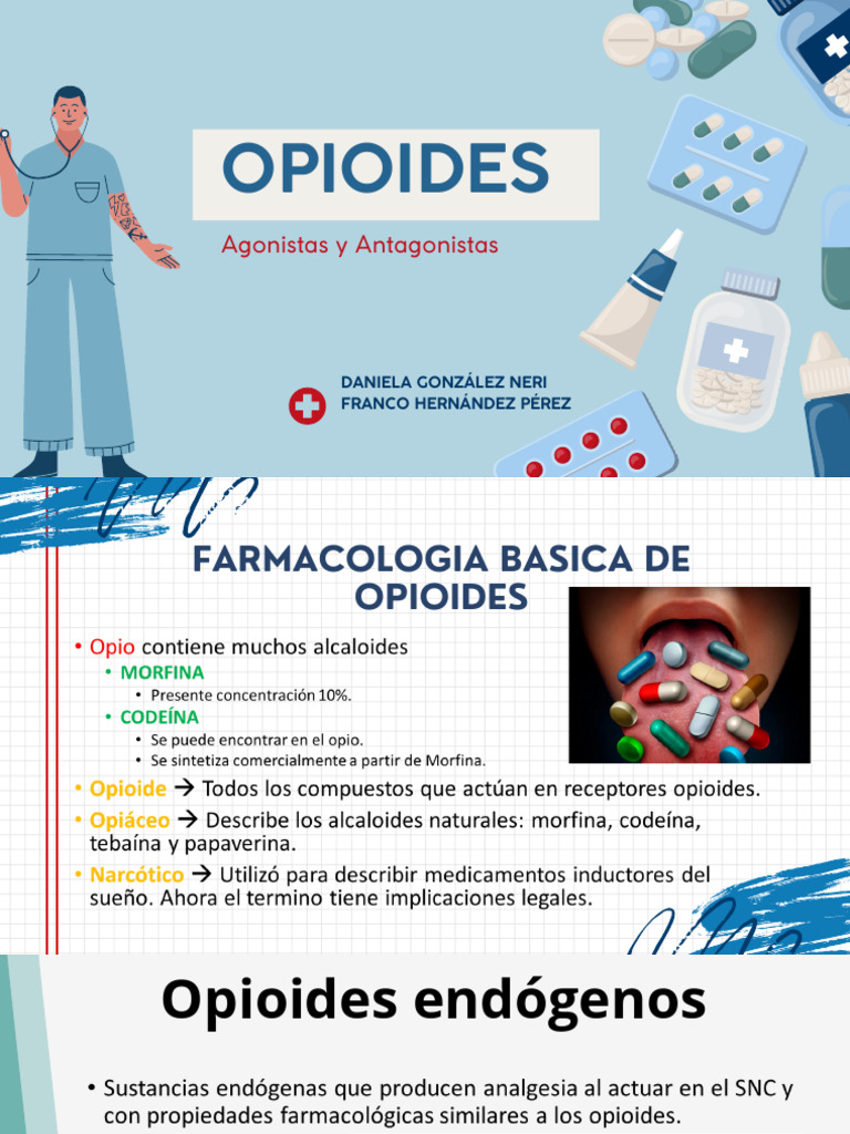 OPIOIDES | PDF | Opioide | Naloxona