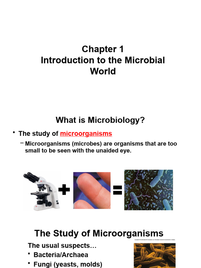 BIO 230 Chapter 1 Intro To Micro Condensed - Tagged | PDF | Microorganism | Cell (Biology)