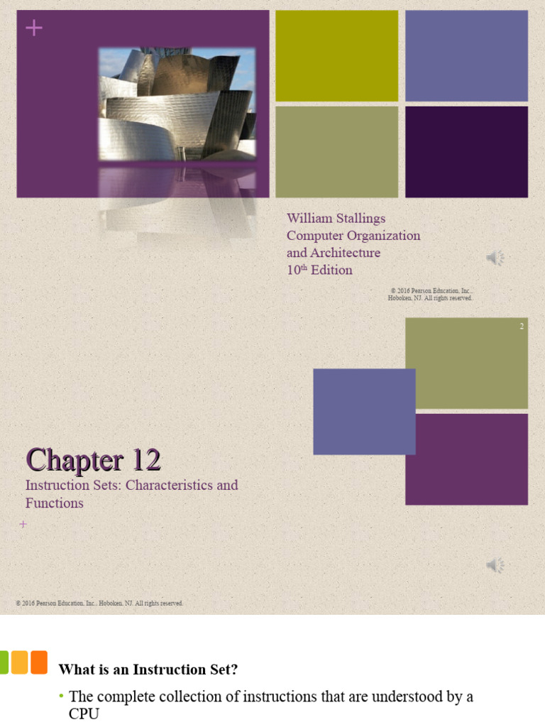 Chapter 12 (Instruction Sets Characteristics and Functions) | PDF | Central Processing Unit ...