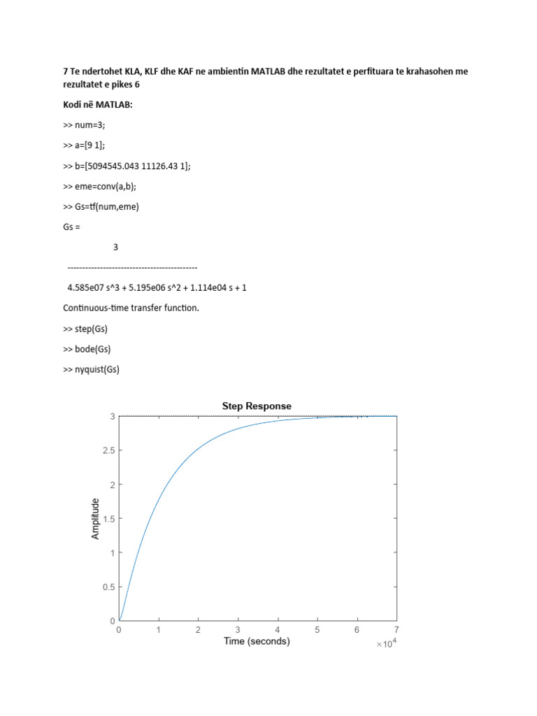 MATLAB Transfer Function Analysis | PDF