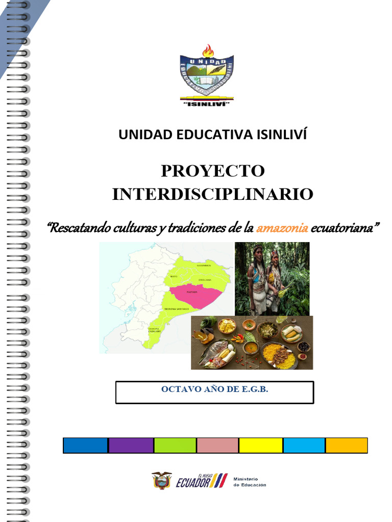 Proyecto Integrador 8vo EGB | PDF | Ecuador