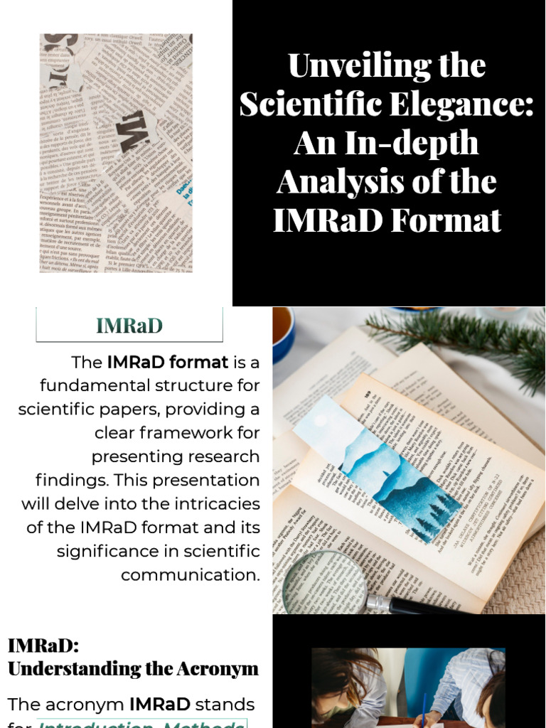 Eapp Imrad Format | PDF | Methodology | Science