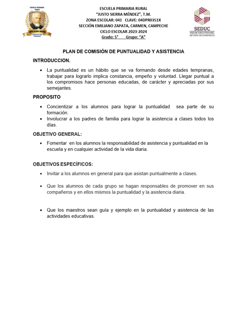 PLAN DE COMISION | PDF