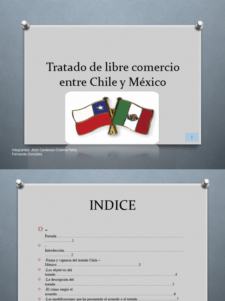 Tratado de Libre Comercio Entre Chile y México | PDF | Comercio | Arancel