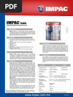 Ficha Técnica Impac 7000 | PDF | Materiales | Materiales de construcción