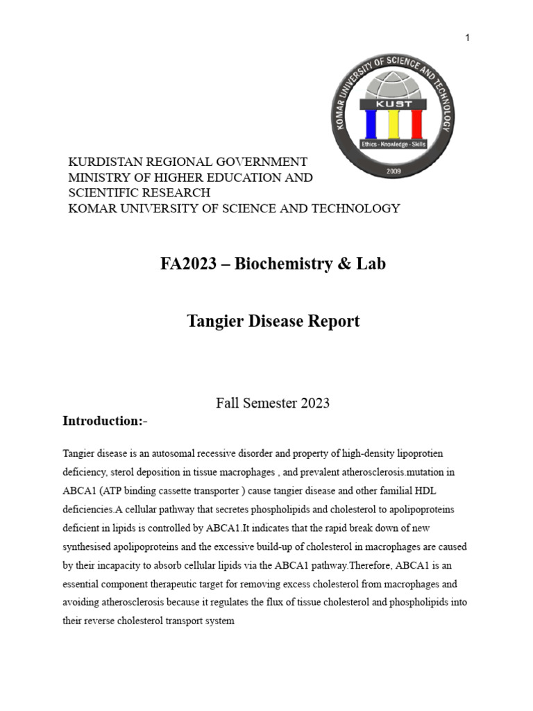 Biochemistry Report New | PDF