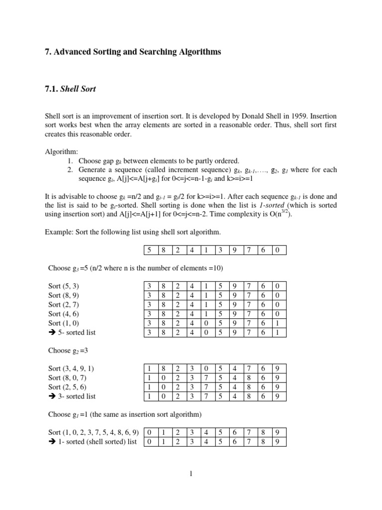 Chapter Seven - Advanced - Serachin Algorithm | PDF | Mathematical Logic | Algorithms And Data ...