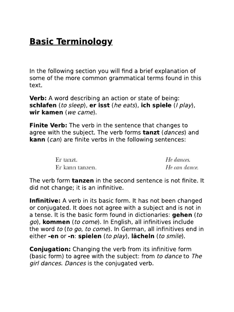 Basic Terminology | PDF