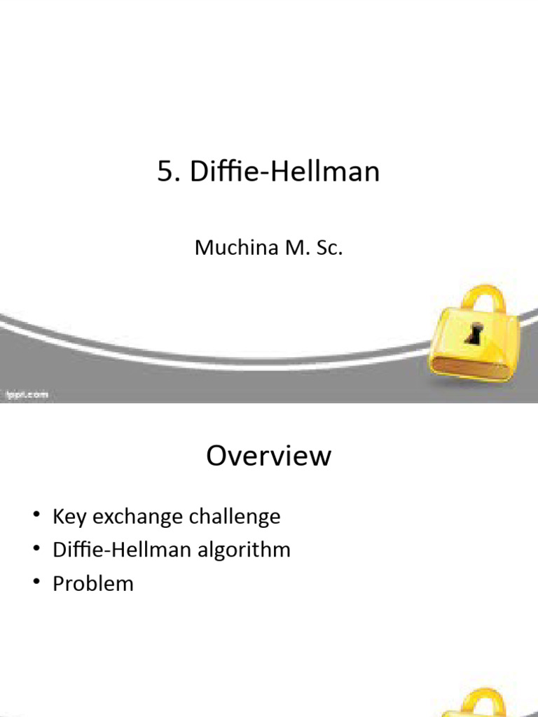 Diffie-Hellman Simplified | PDF | Teaching Methods & Materials | Computers