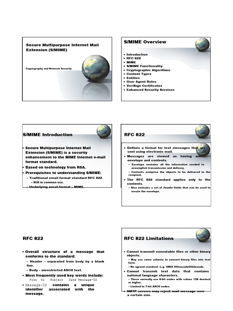 Smime | PDF | Cryptography | Public Key Cryptography