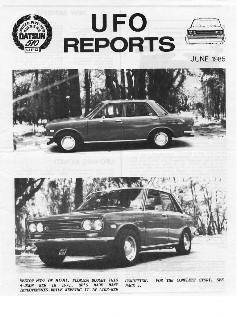 UFO Reports 06-1985 | PDF