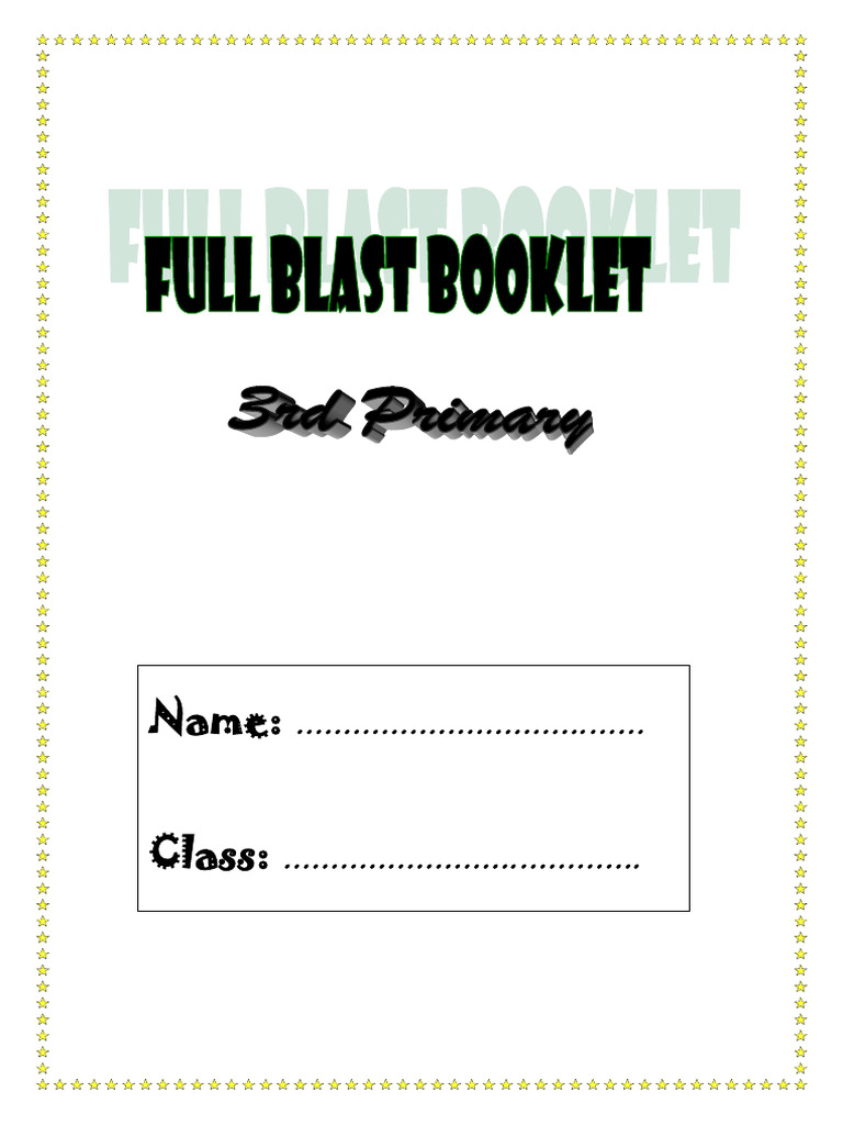 Full Blast Booklet 3rd 2019 | PDF | Scarf | Lunch
