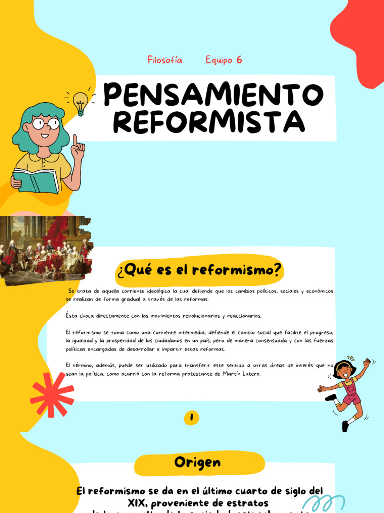 PENSAMIENTO REFORMISTA | PDF | Ideologías | Teorías políticas