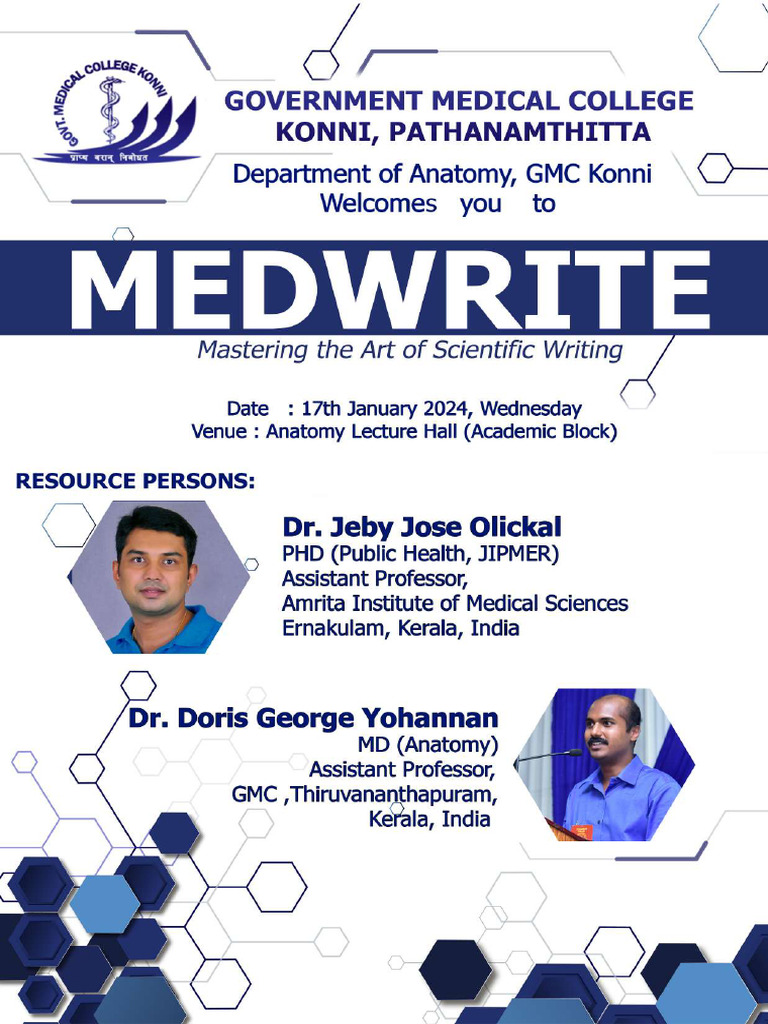 MEDWRITE Invitation | PDF