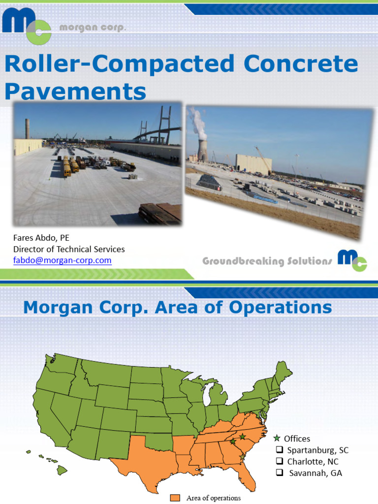 Roller Compacted Concrete - PDF - Savannah Post | PDF | Road Surface ...