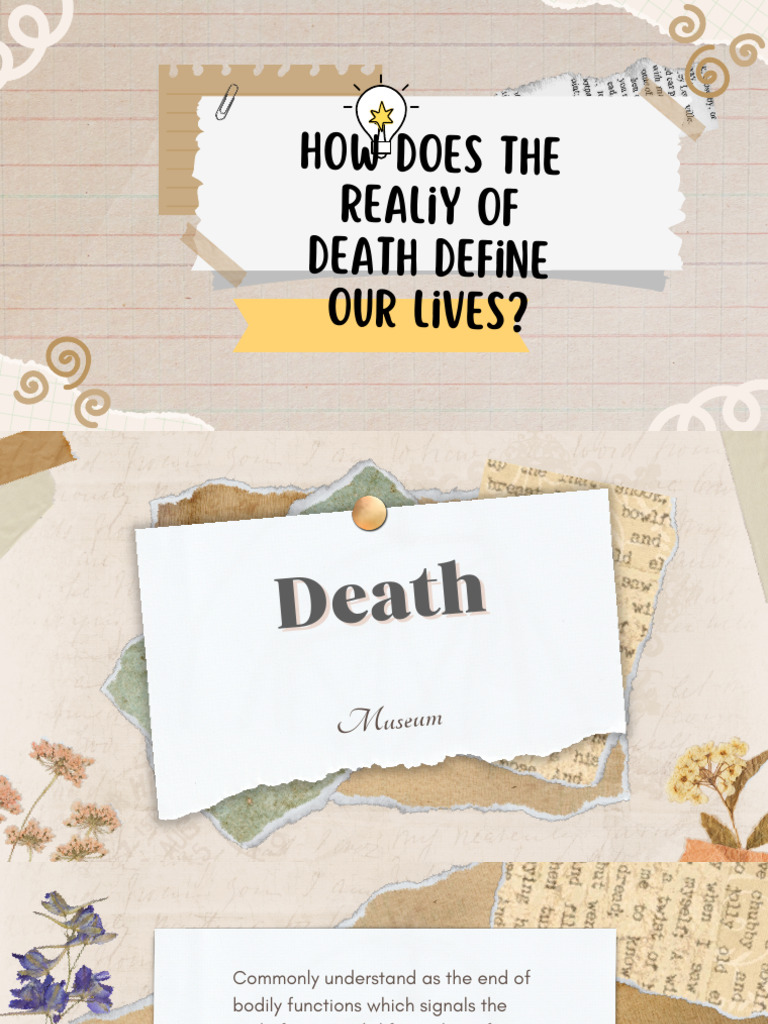How Does The Reality of Death Define Our Lives - 20240107 - 204727 ...