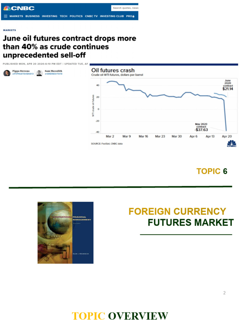 IFM - Chapter 7 Futures Market | PDF | Futures Contract | Futures Exchange