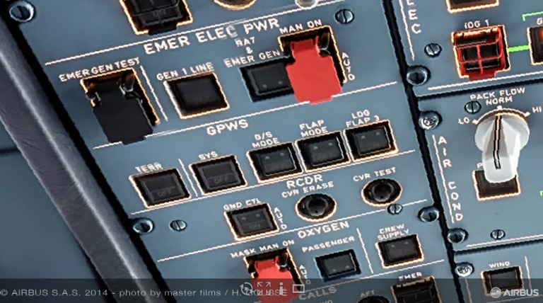 A320 - 360 Cockpit View Virtual Tour Generated by Panotour 2 | PDF