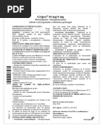 Notice Histagan 2mg Comp. Sec. B 30 | PDF | Médicaments | Médecine clinique