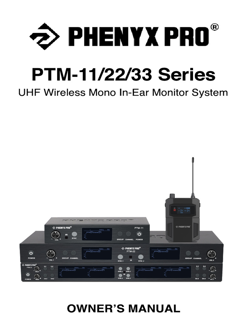PTM-11-22-33 User Manual | PDF | Wireless | Electronics