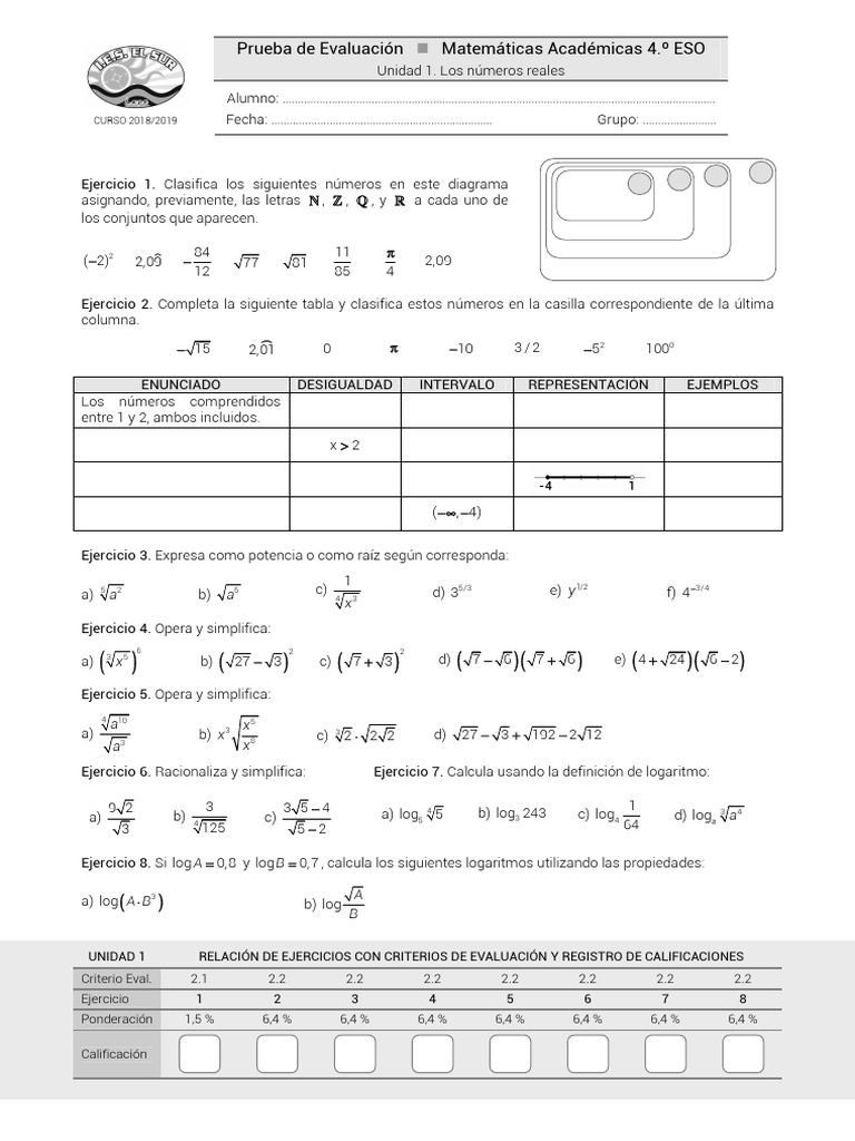 ev-ud1 | PDF | Matemática Elemental | Notación Matemática