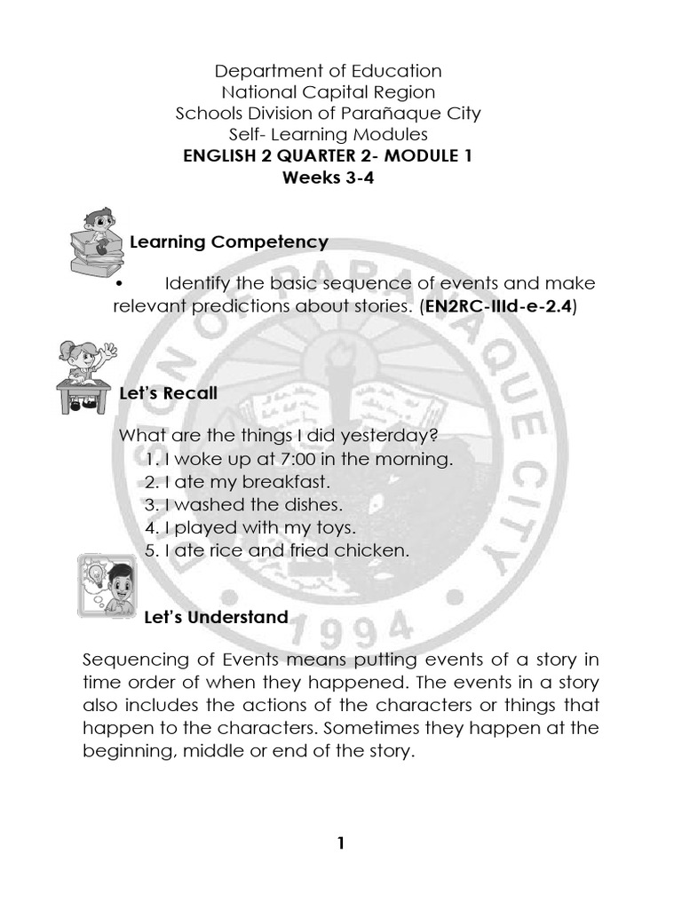 Eng 2 Quarter 2 | PDF | Cuisine | Foods