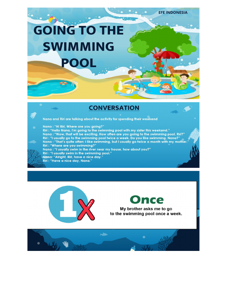 Sd-Going To The Swimming Pool | PDF